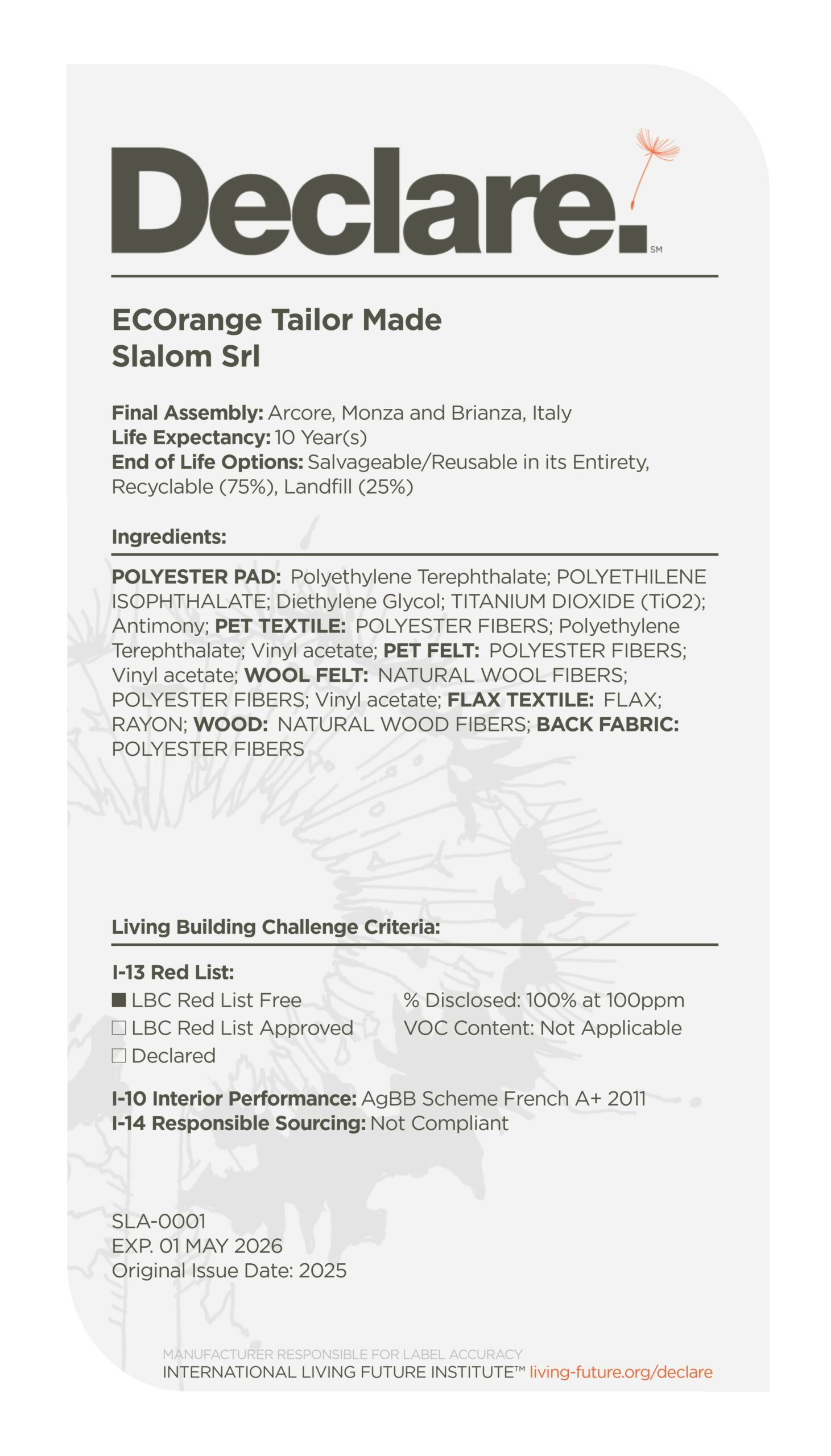 Declare Label: A Platform For Healthy Building Products - Robin Reigi